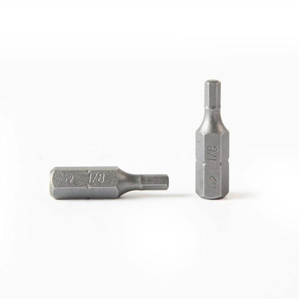 Superior Steel BH110-50PK 1/8 Inch Hex Single End Screwdriver Bits, 1 ...