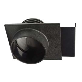 Big Horn 11440 4 Inch Threaded Plastic Blast Gate - Toolmarts.com