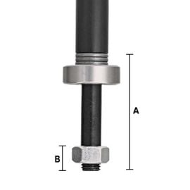197-4625 Arbor Assembly + Bearing X 1/2 Inch Shk