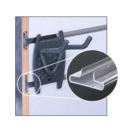 Aluminum Slat Wall Inserts: 4 ft