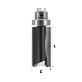 MLCS 1/2 Inch Pattern Router Bits 3/8 Inch CL x 1/4 Inch shank