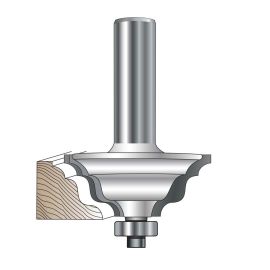 MLCS Double Ogee and Bead Router Bits 3/4 Inch CH x 1/2 Inch shank