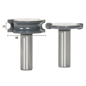 MLCS Router Bits | Straight, Flush Trim, Rabbeting & More